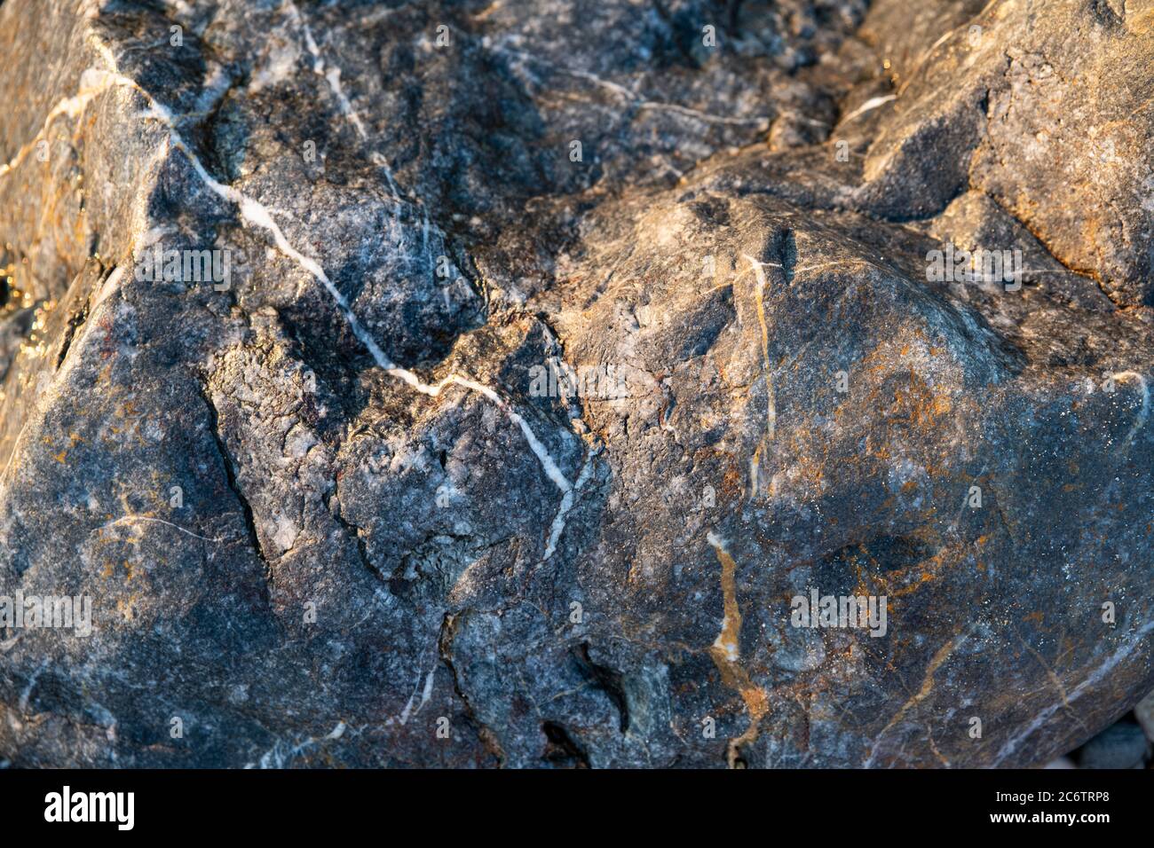 Texture of a Massive Stone on the Beach for Background, Nature Stock ...
