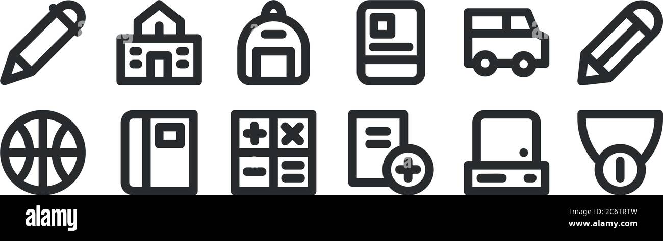 Cctv sign school Stock Vector Images - Alamy