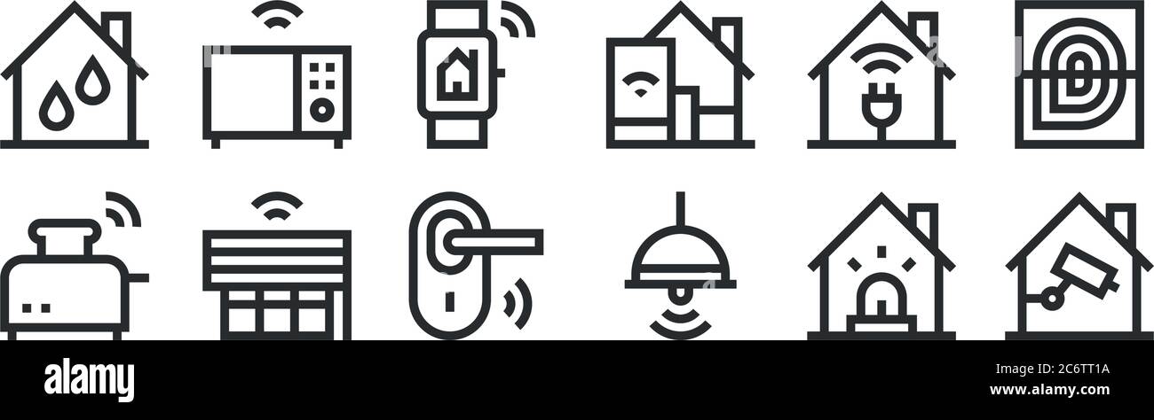 Smart curtain Stock Vector Images - Alamy