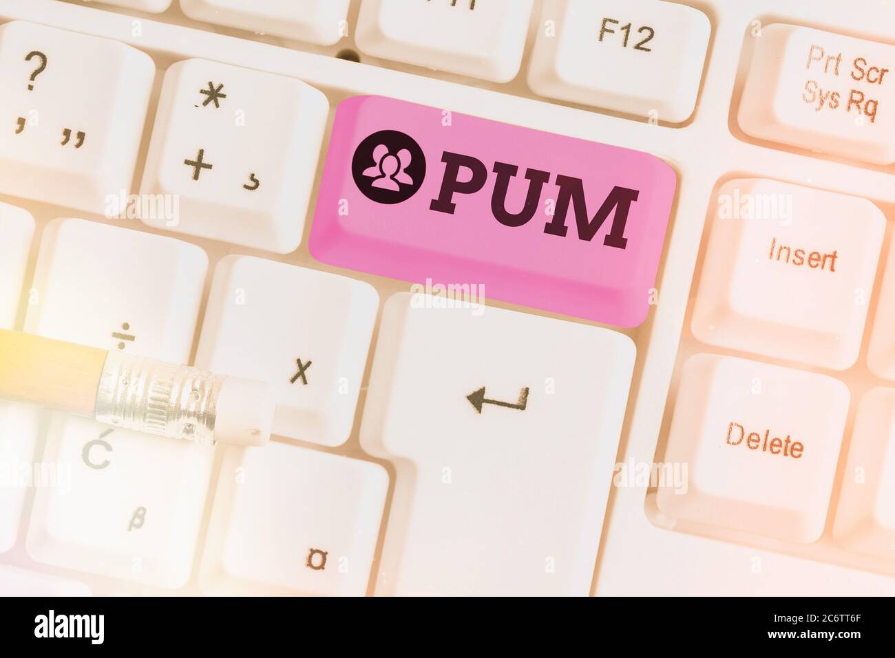 Conceptual hand writing showing Pum. Concept meaning unwanted change ...