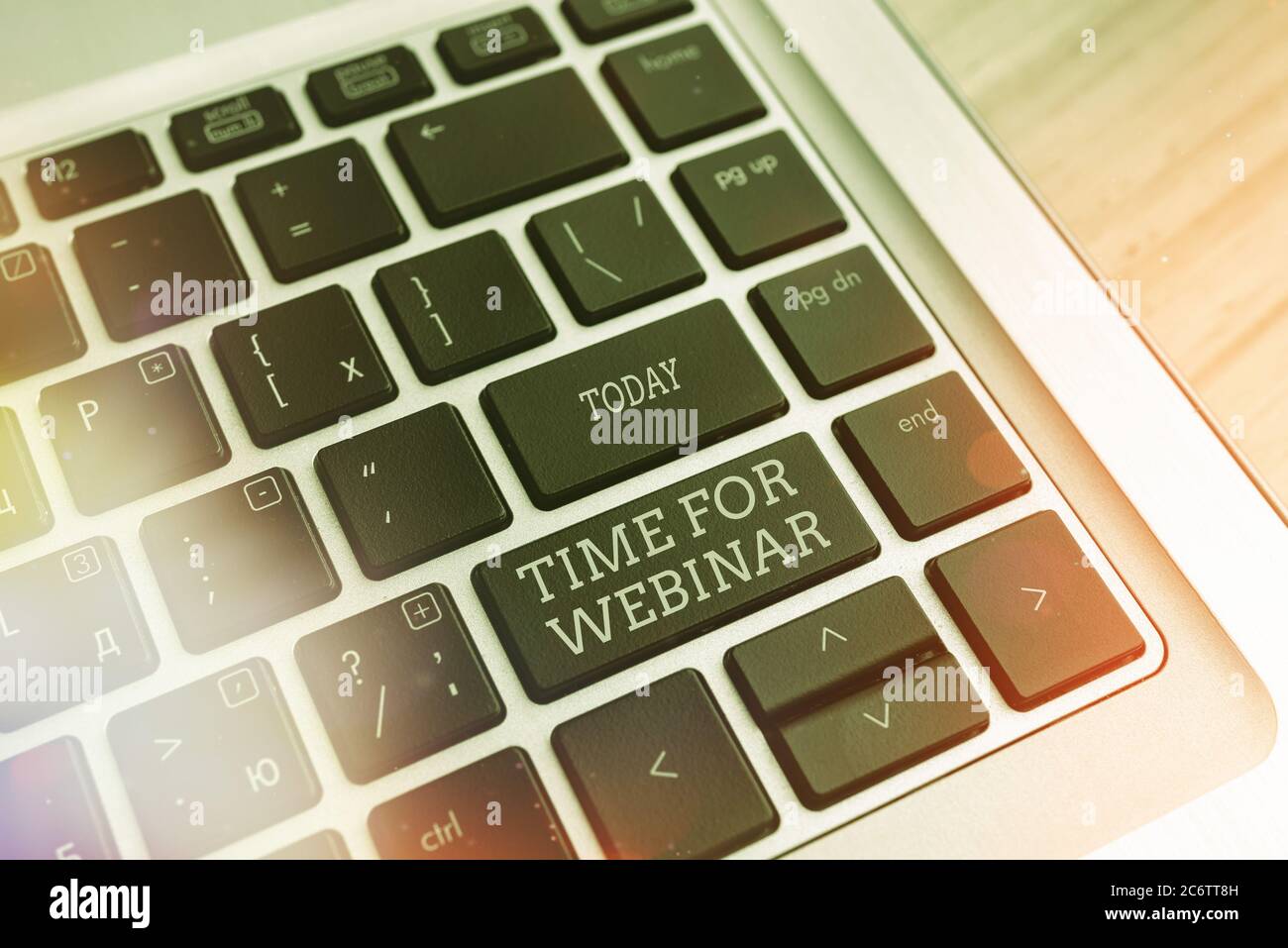 Handwriting text writing Time For Webinar. Conceptual photo elearning ...