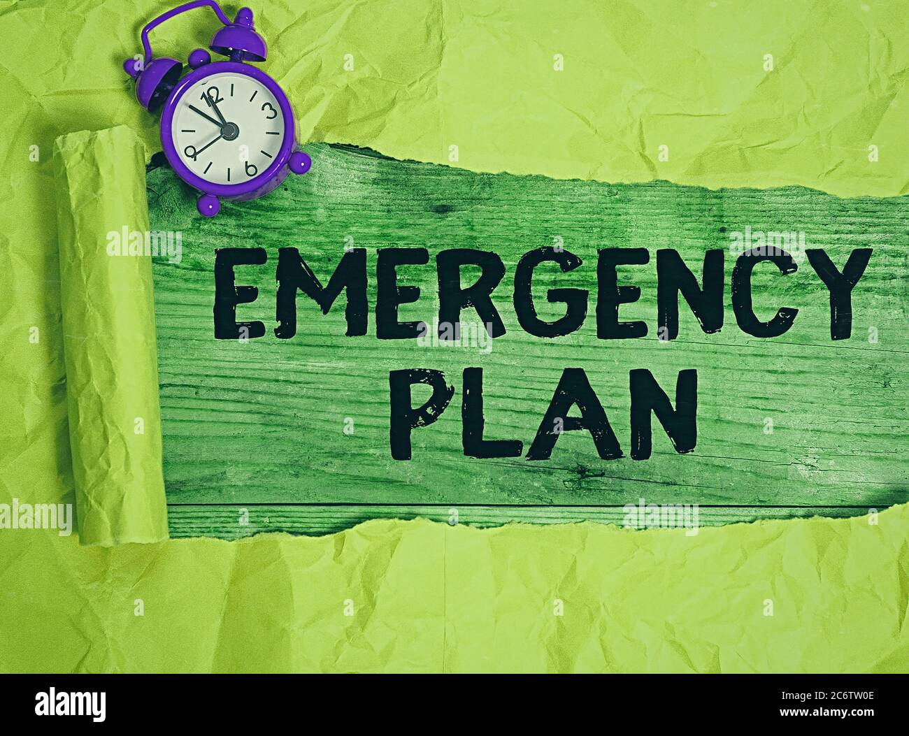 Word writing text Emergency Plan. Business photo showcasing actions to ...