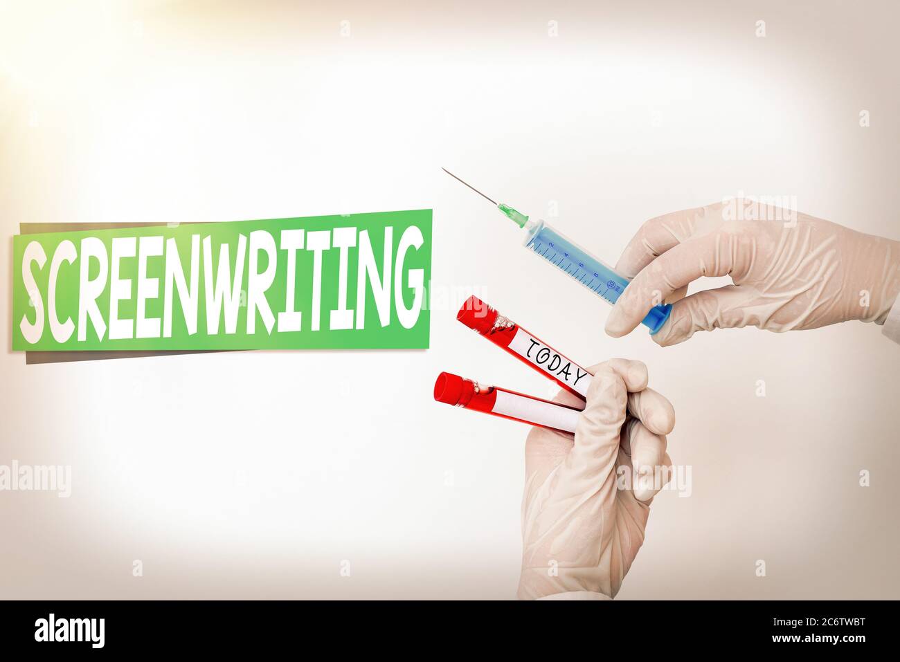 Word writing text Screenwriting. Business photo showcasing the art and ...