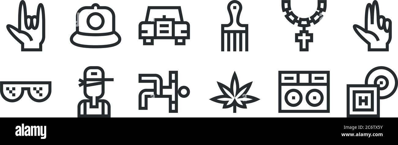 Thin hair street Stock Vector Images - Alamy