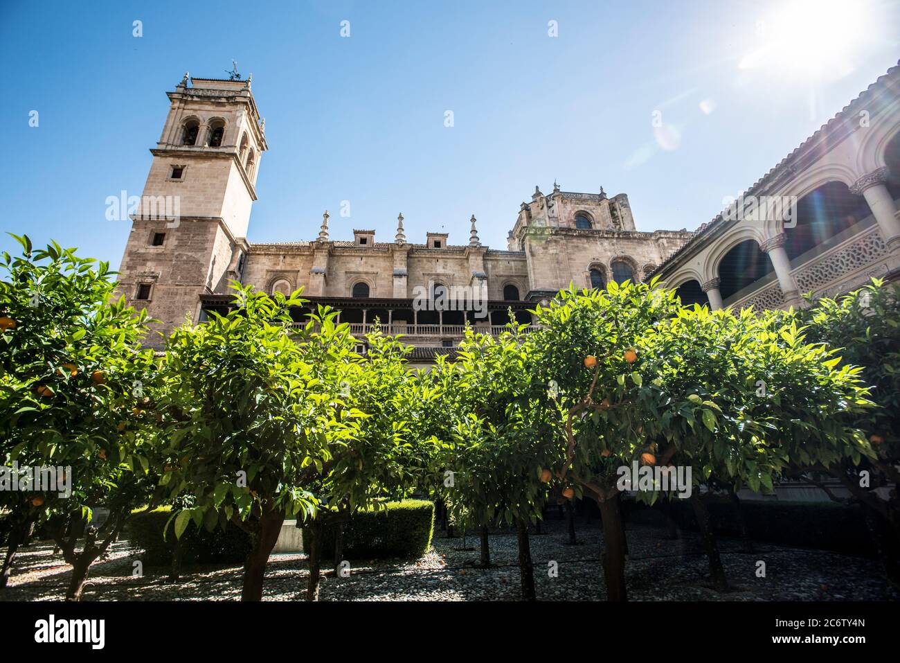 Royal Monastery of San Jerónimo, Granada Stock Photo - Alamy