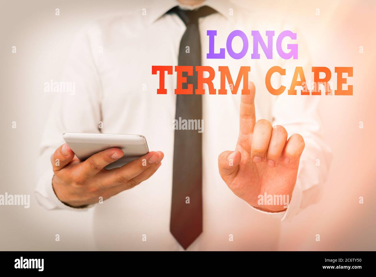 Conceptual hand writing showing Long Term Care. Concept meaning ... Conceptual hand writing showing Long Term Care. Concept meaning ...