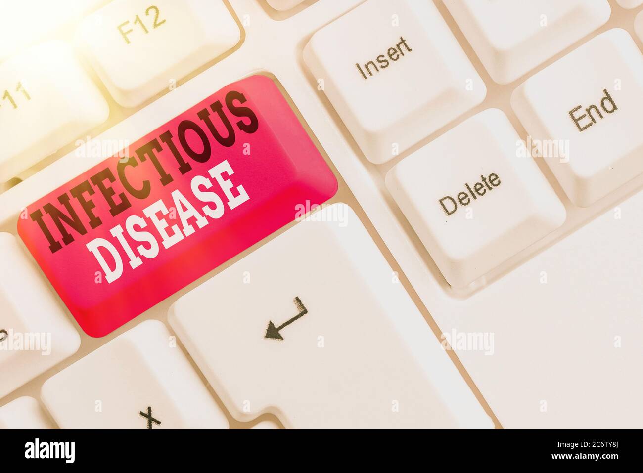 Conceptual hand writing showing Infectious Disease. Concept meaning ...