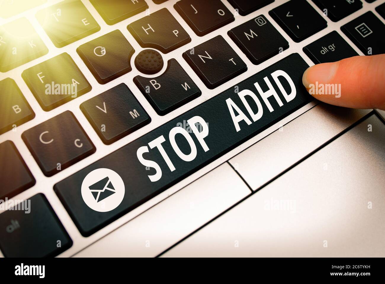 Conceptual hand writing showing Stop Adhd. Concept meaning treat a ... Conceptual hand writing showing Stop Adhd. Concept meaning treat a ...