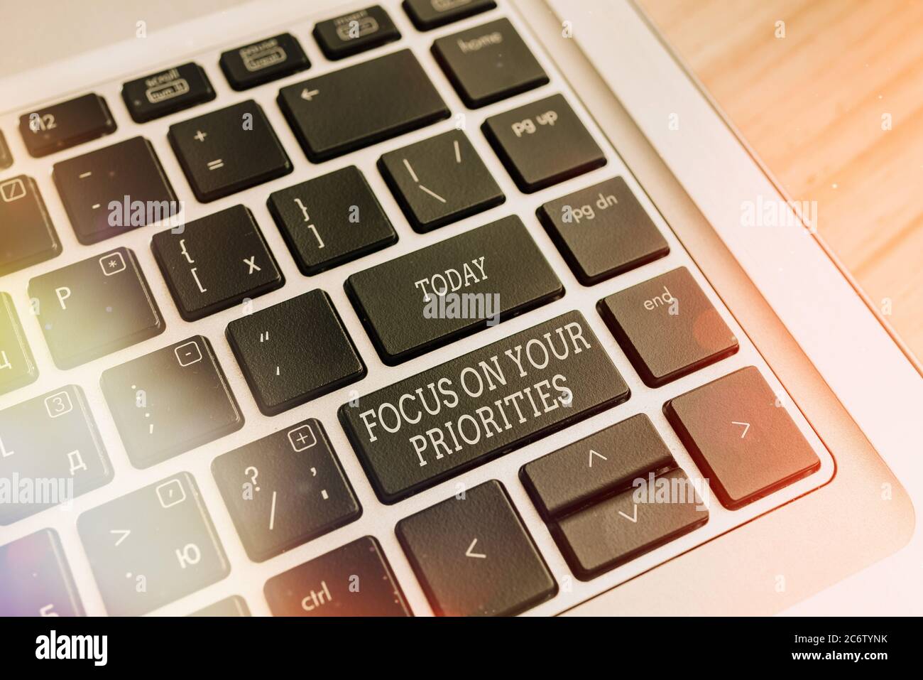 Handwriting text writing Focus On Your Priorities. Conceptual photo ...