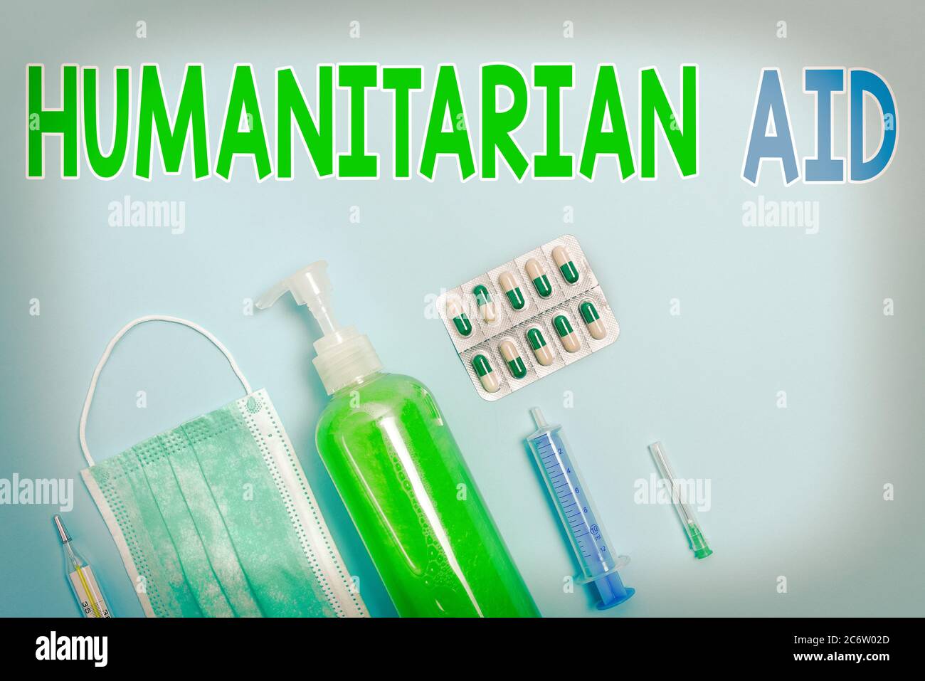 Writing note showing Humanitarian Aid. Business concept for immediate ...