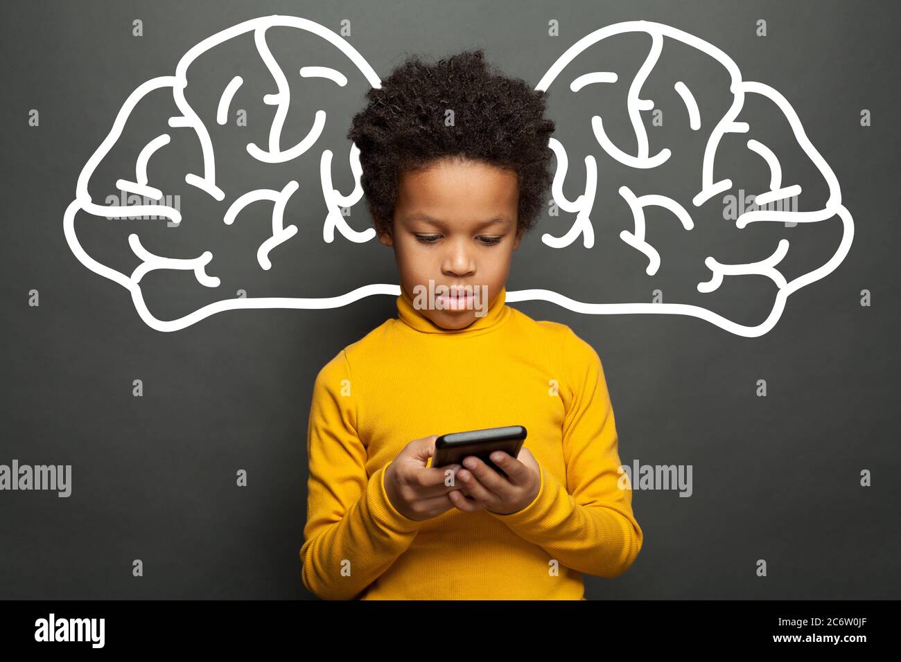 Black Child Thinking