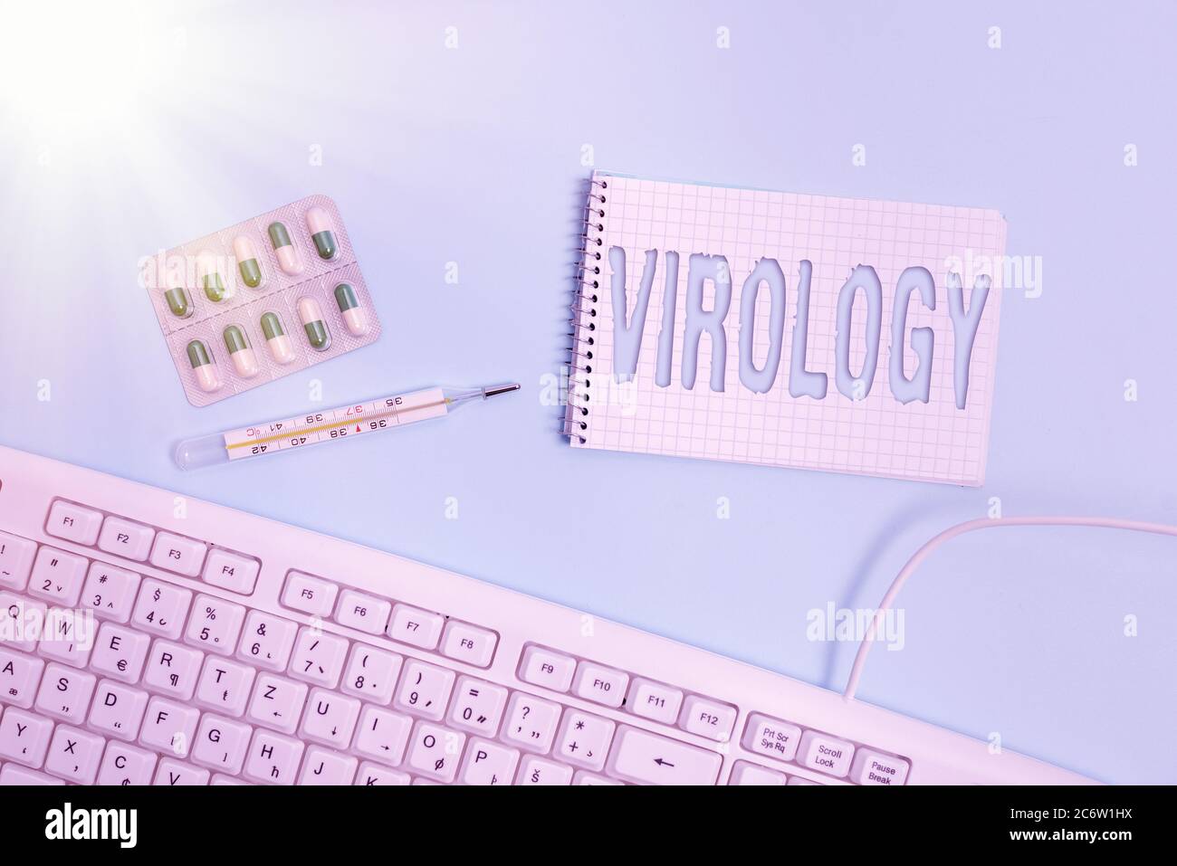 Conceptual hand writing showing Virology. Concept meaning branch of ...