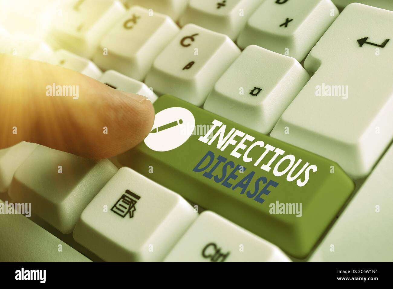 Word writing text Infectious Disease. Business photo showcasing caused ...
