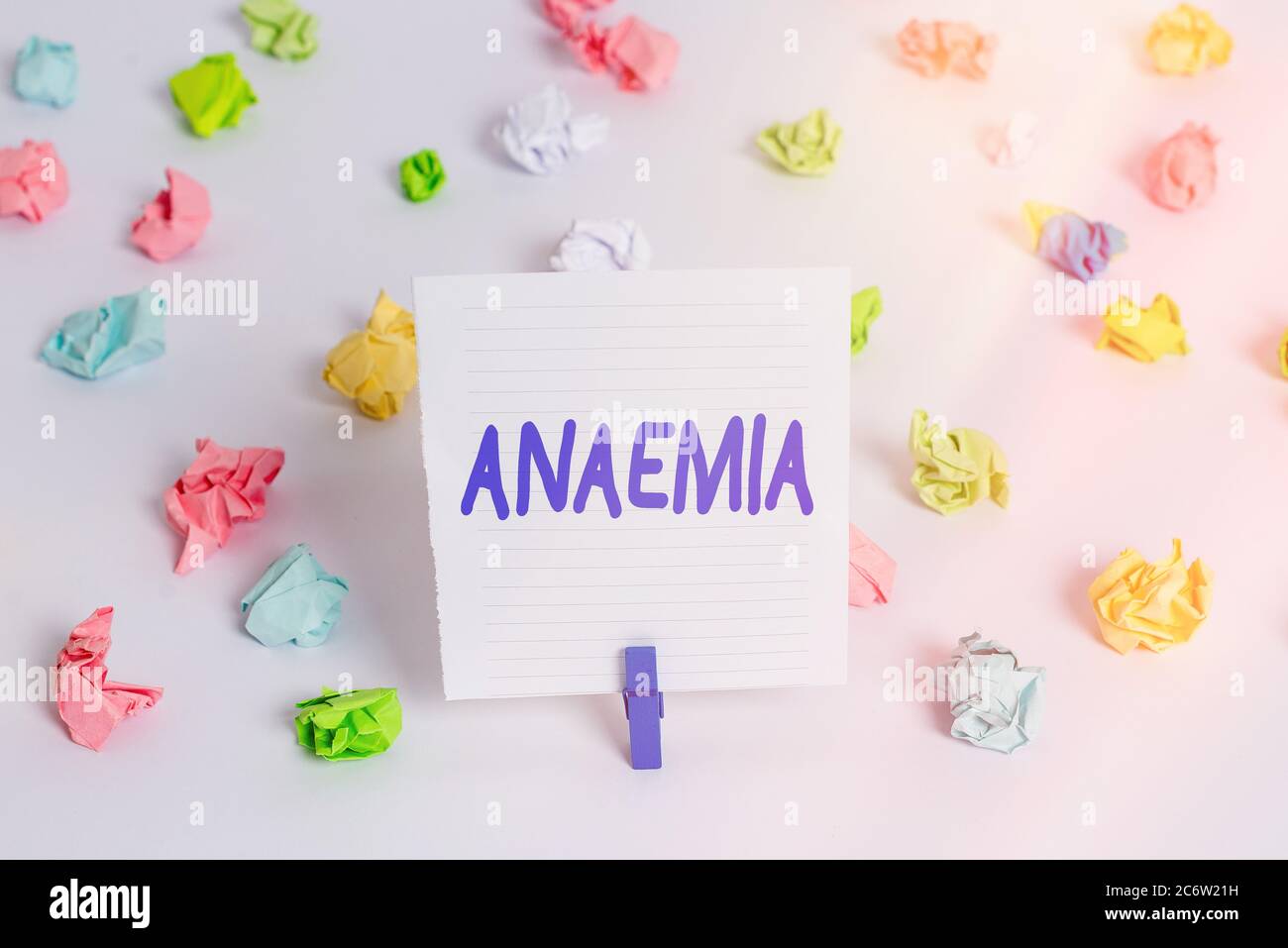 Word writing text Anaemia. Business photo showcasing a condition marked ...