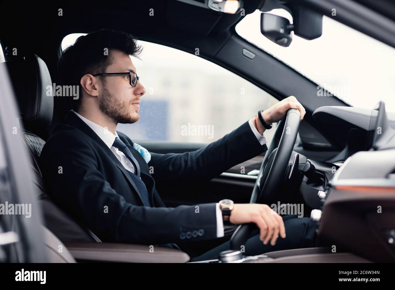 Luxury watch salesman hi-res stock photography and images - Alamy