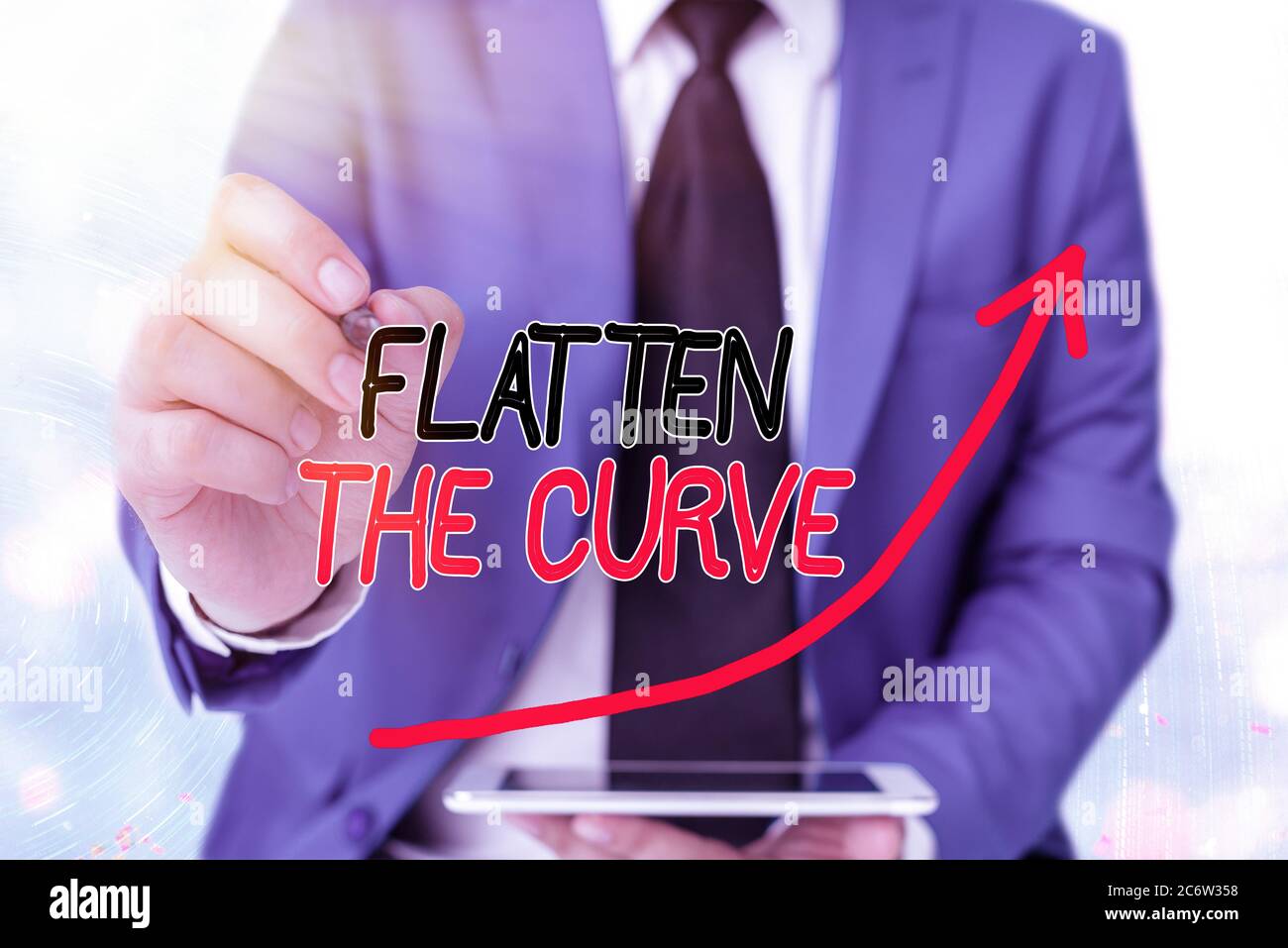 Word writing text Flatten The Curve. Business photo showcasing raising ... Word writing text Flatten The Curve. Business photo showcasing raising ...