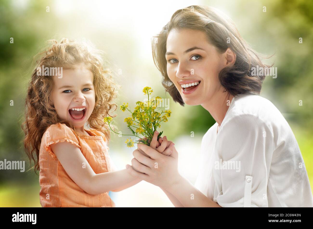 happy mother and child together Stock Photo - Alamy