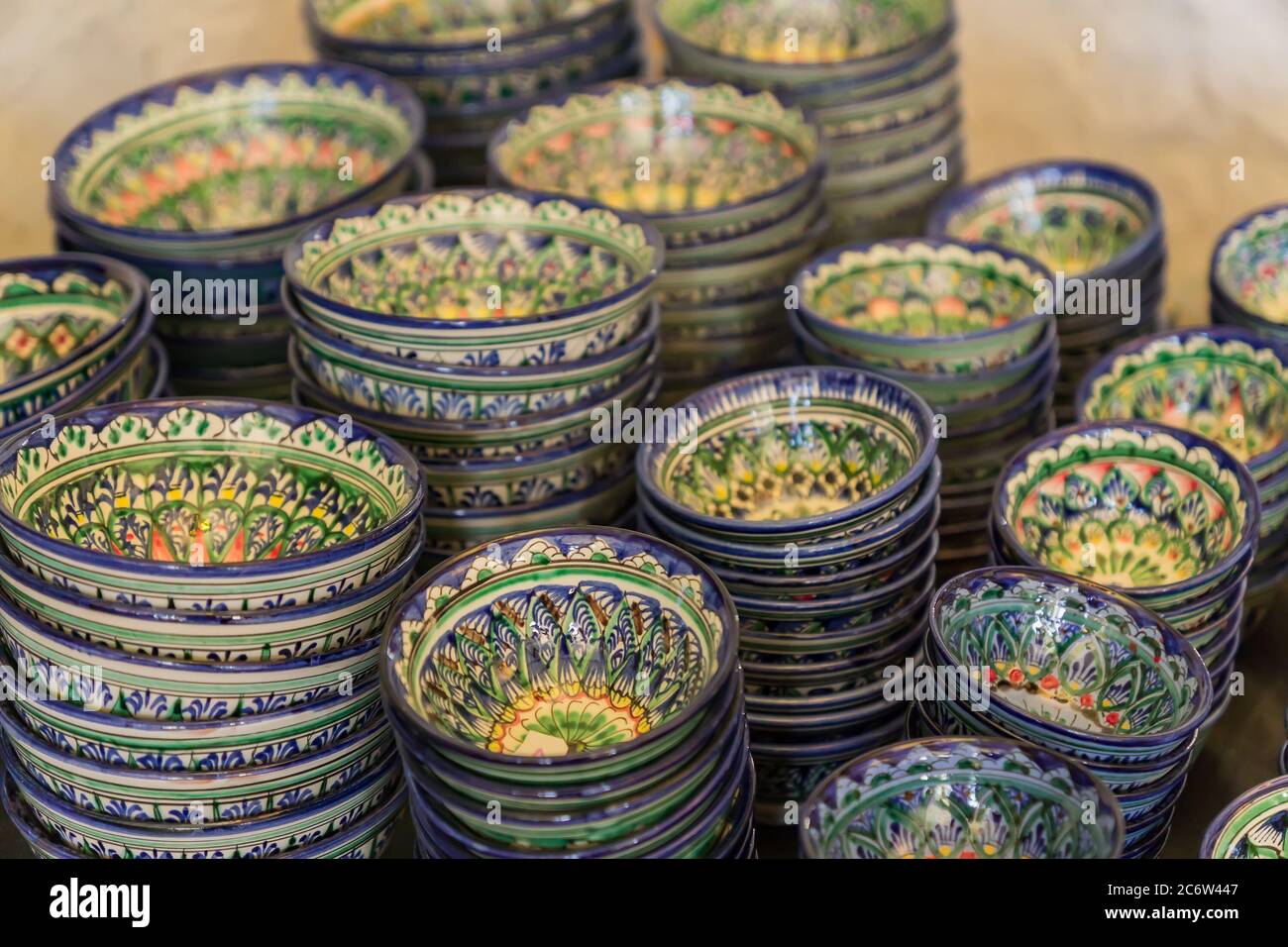 Arabic uzbek handmade ceramic hi-res stock photography and images - Alamy