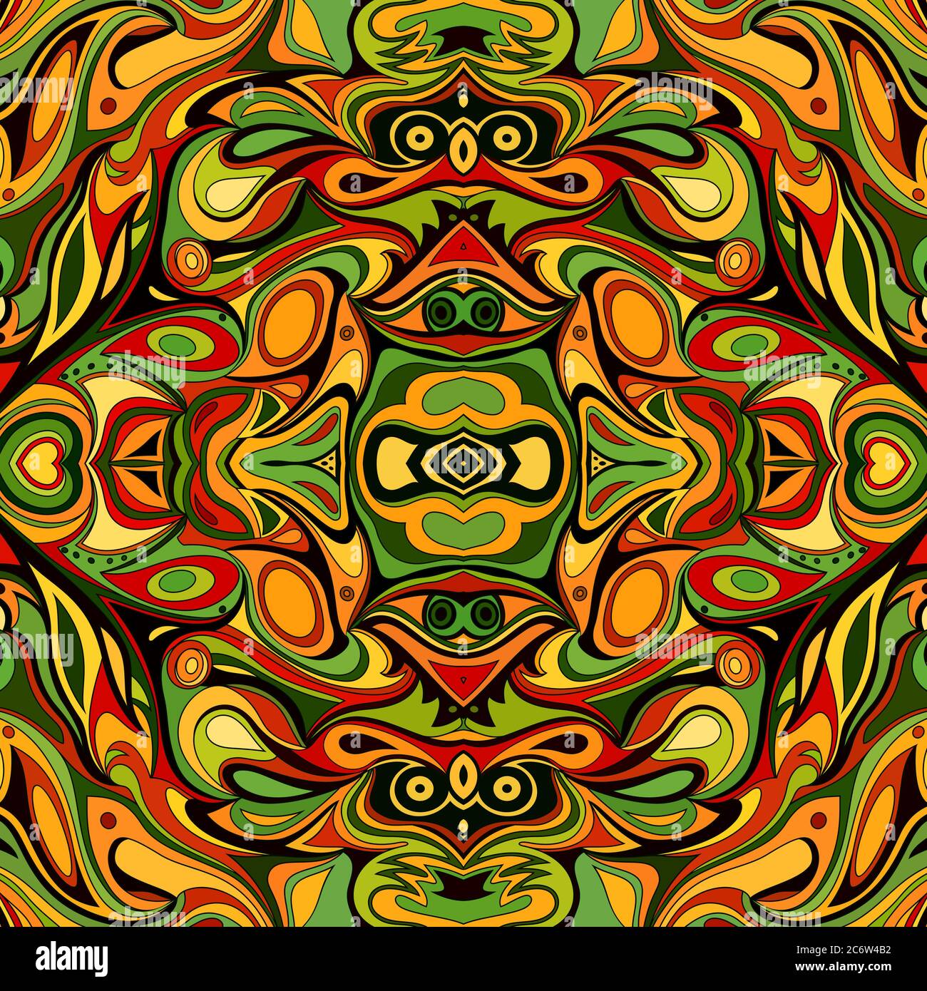 Vector abstract seamless pattern Stock Vector Image & Art - Alamy