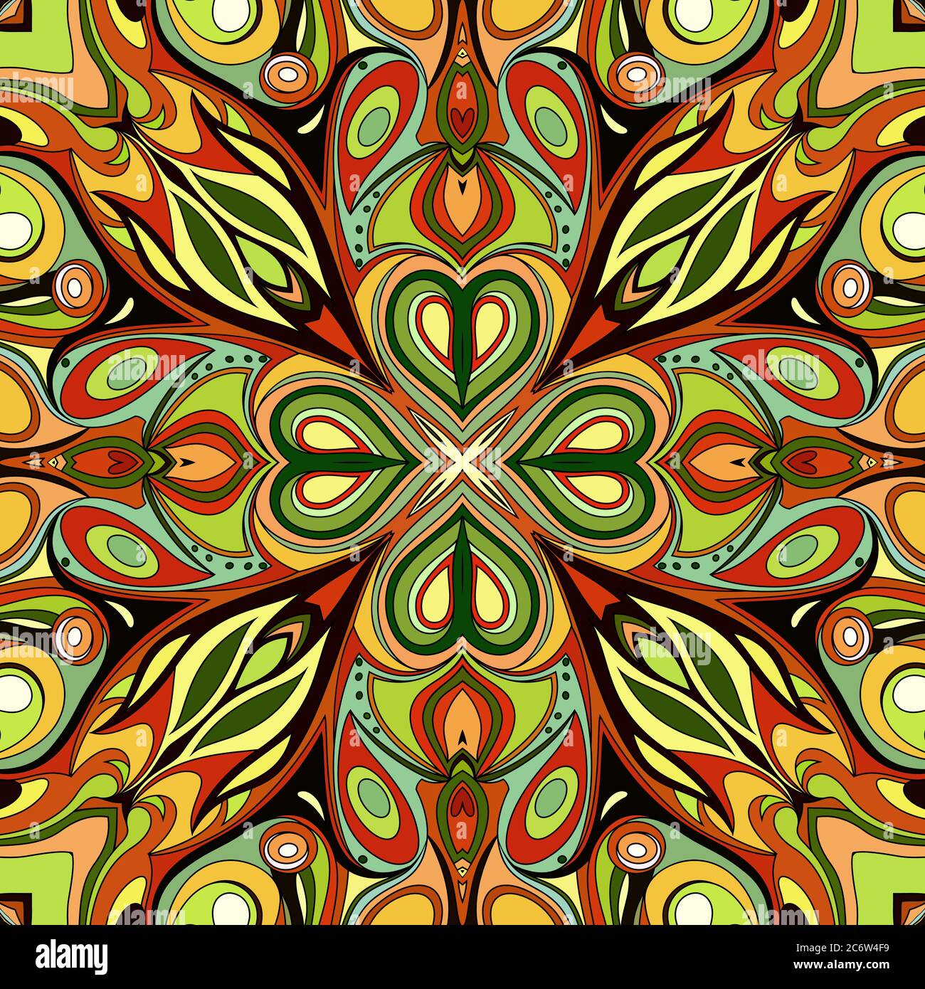 Vector Abstract Seamless Pattern Stock Vector Image And Art Alamy