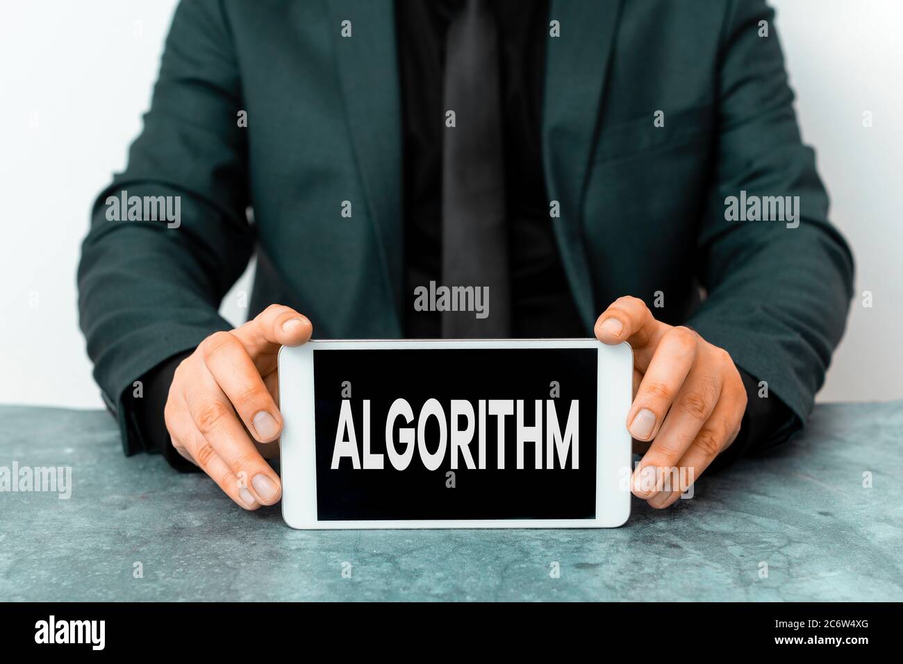 Word writing text Algorithm. Business photo showcasing a method or set ...