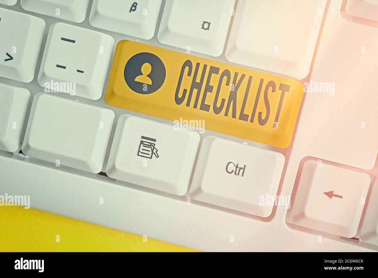 List of required items hi-res stock photography and images - Alamy