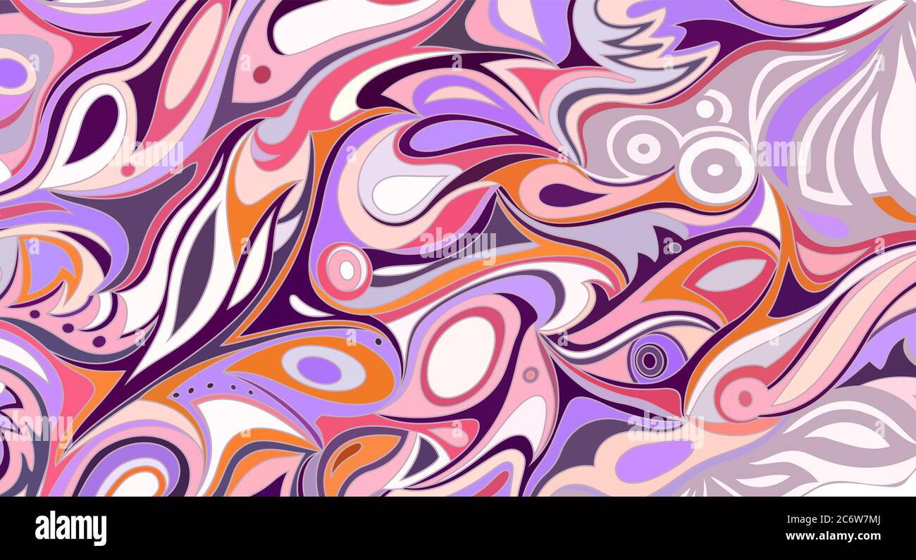 Vector abstract pattern. Oil stains background Stock Vector Image & Art ...