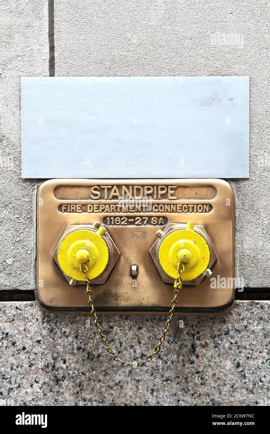 Fire sprinkler new york hi-res stock photography and images - Alamy