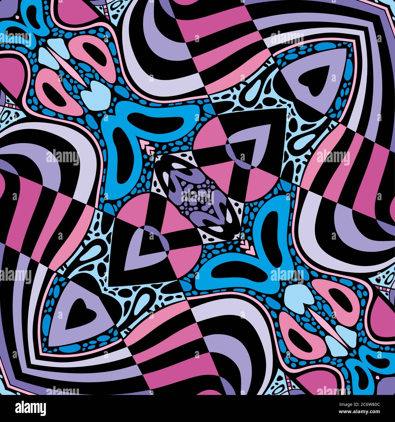 Vector modern cartoon hand drawn background Stock Vector Image & Art ...