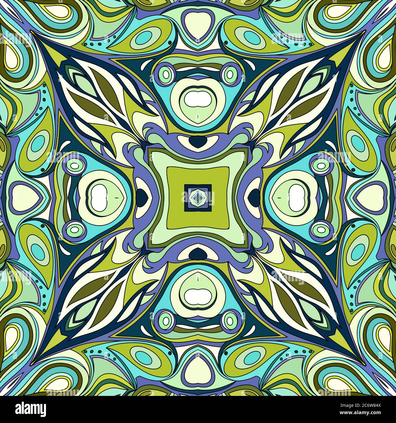 Vector abstract seamless pattern Stock Vector Image & Art - Alamy