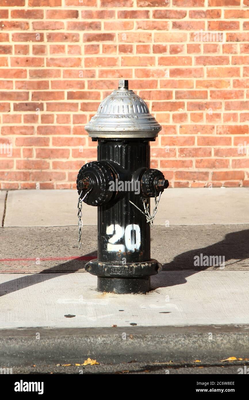 Silver Fire Hydrant High Resolution Stock Photography and Images - Alamy
