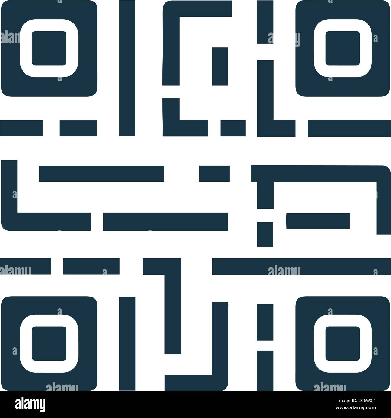 Qr code vectors Cut Out Stock Images & Pictures - Alamy