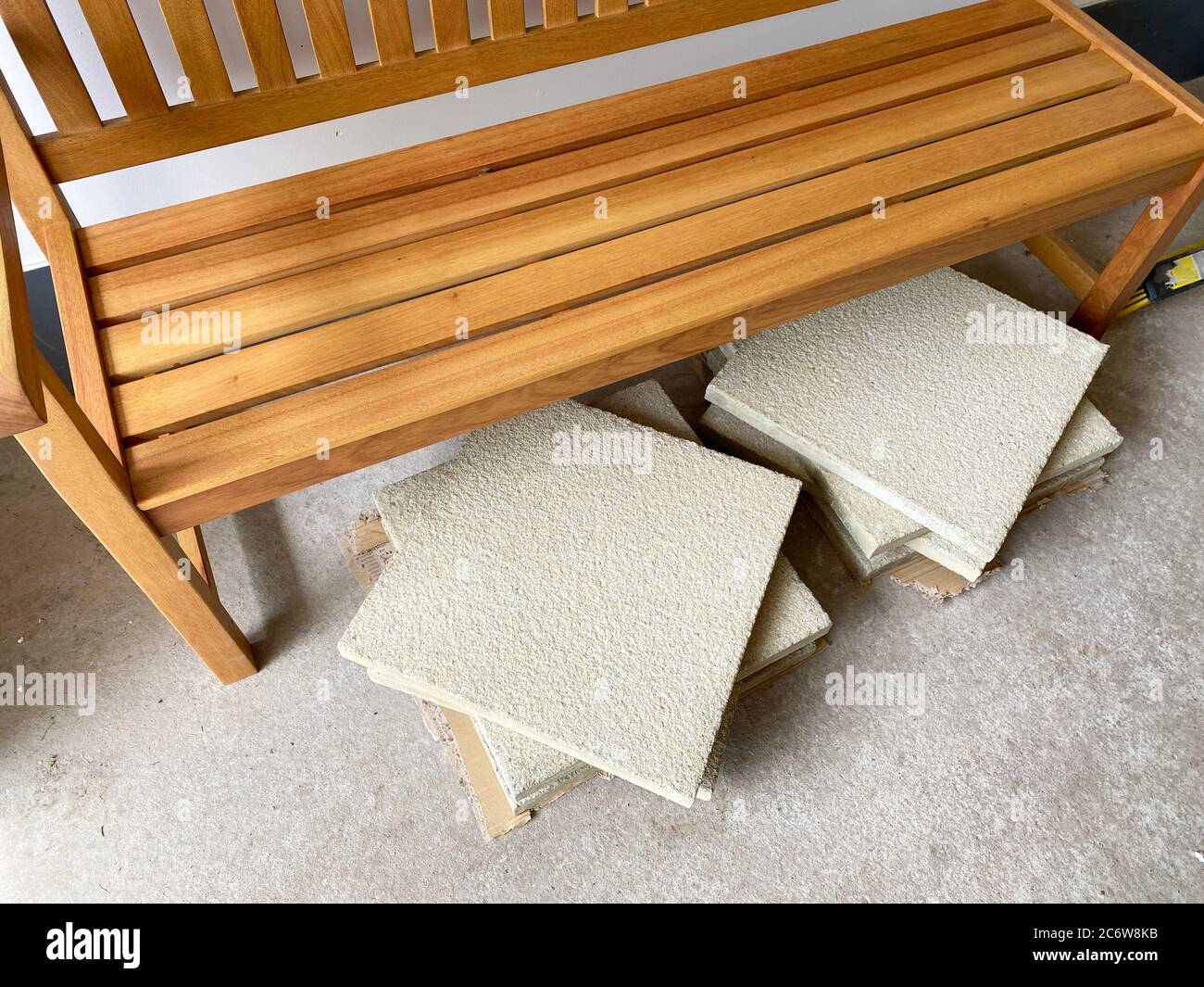 Concrete slab garden hi-res stock photography and images - Alamy