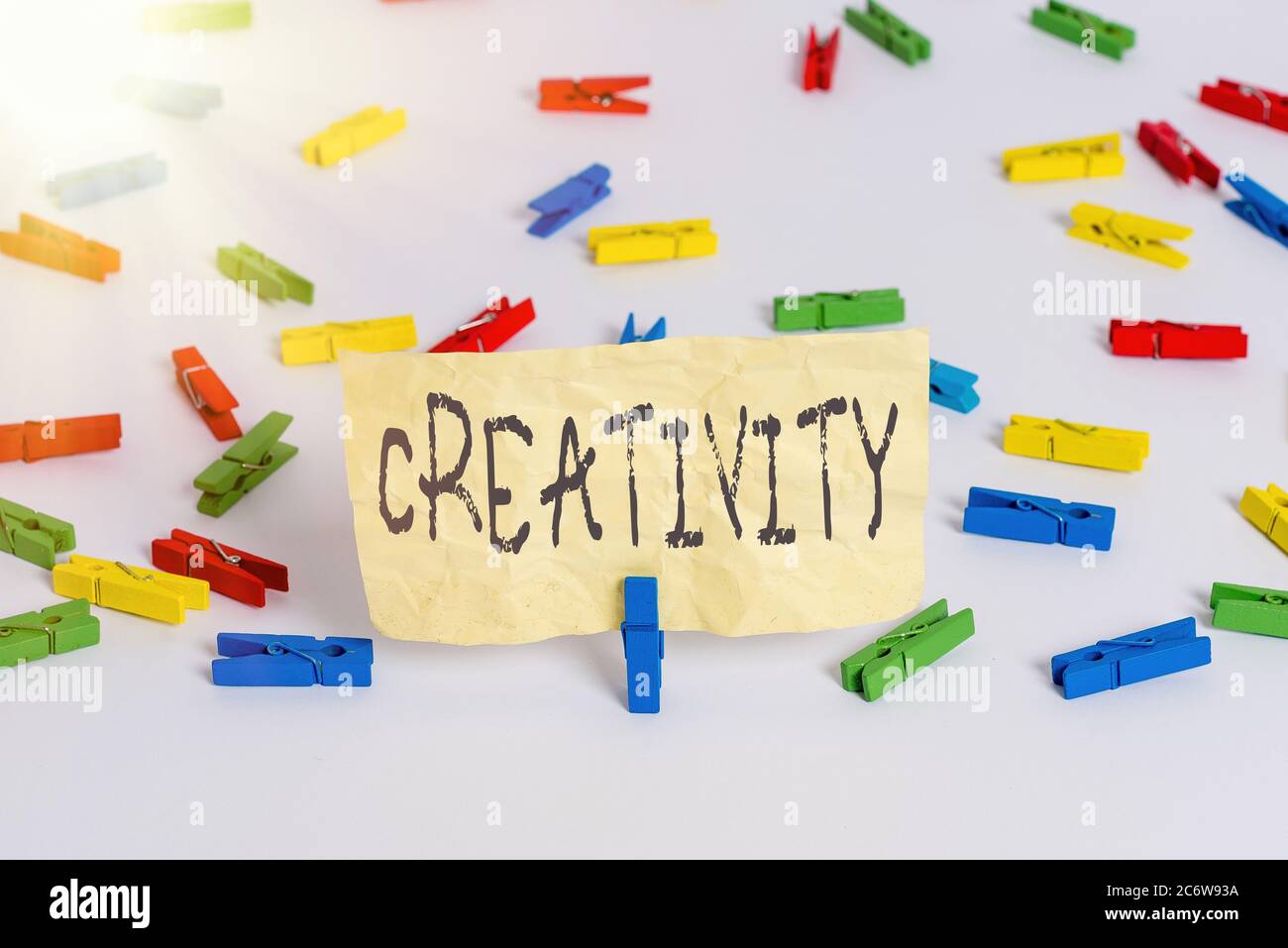 Handwriting text writing Creativity. Conceptual photo the imagination ...