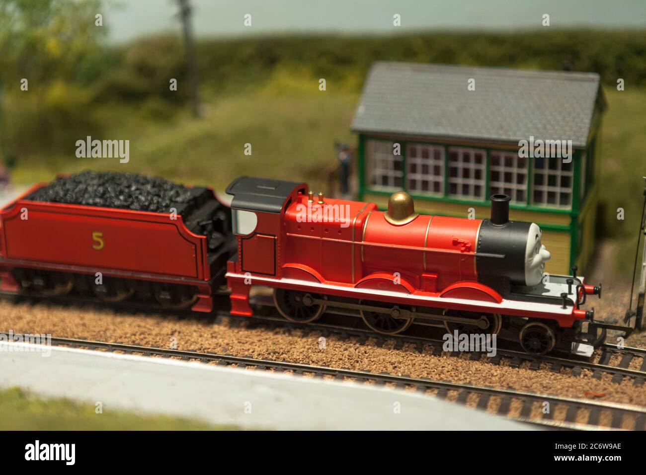 Thomas the tank engine james hi-res stock photography and images - Alamy