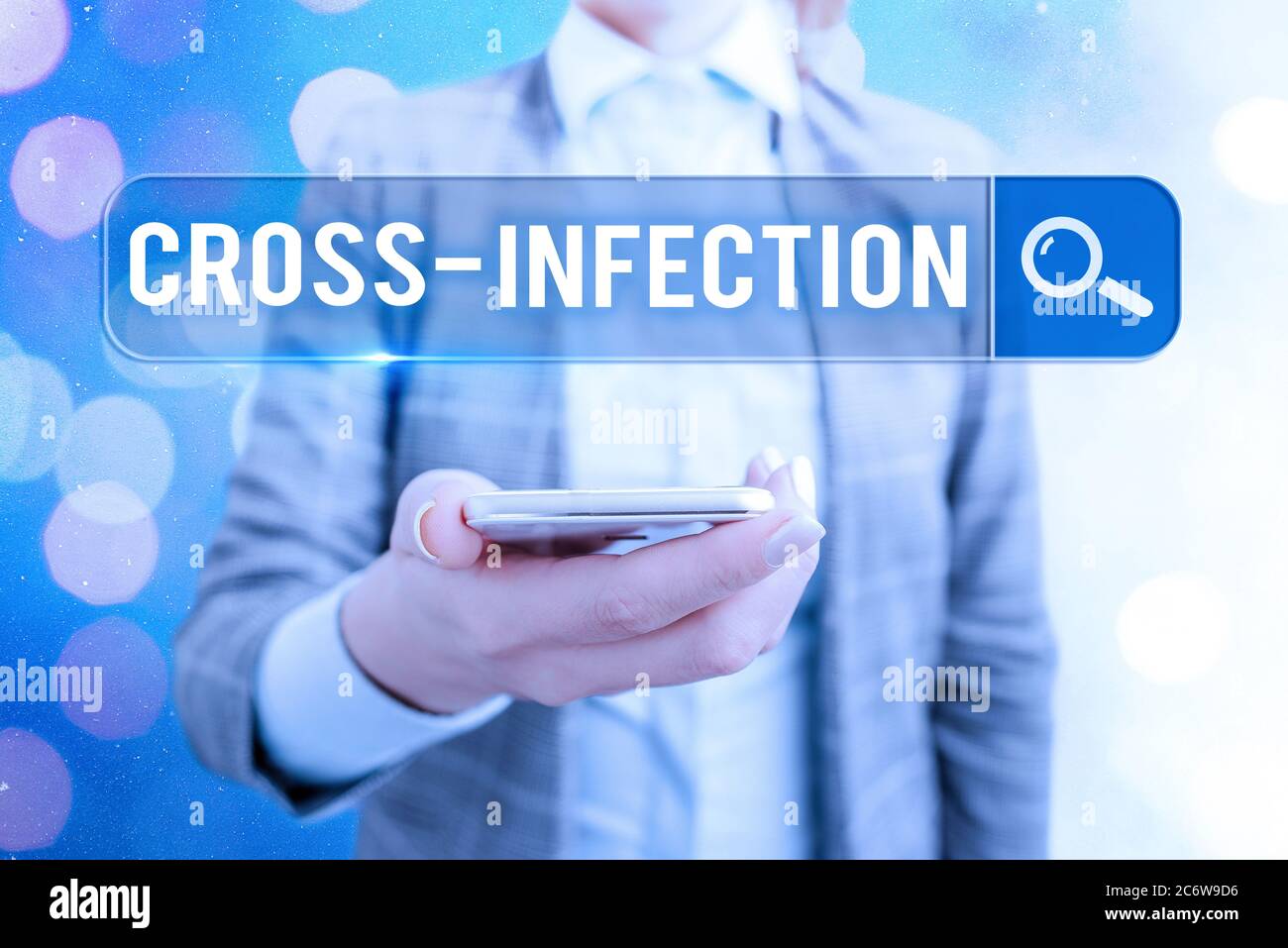 Text sign showing Cross Infection. Business photo showcasing ...