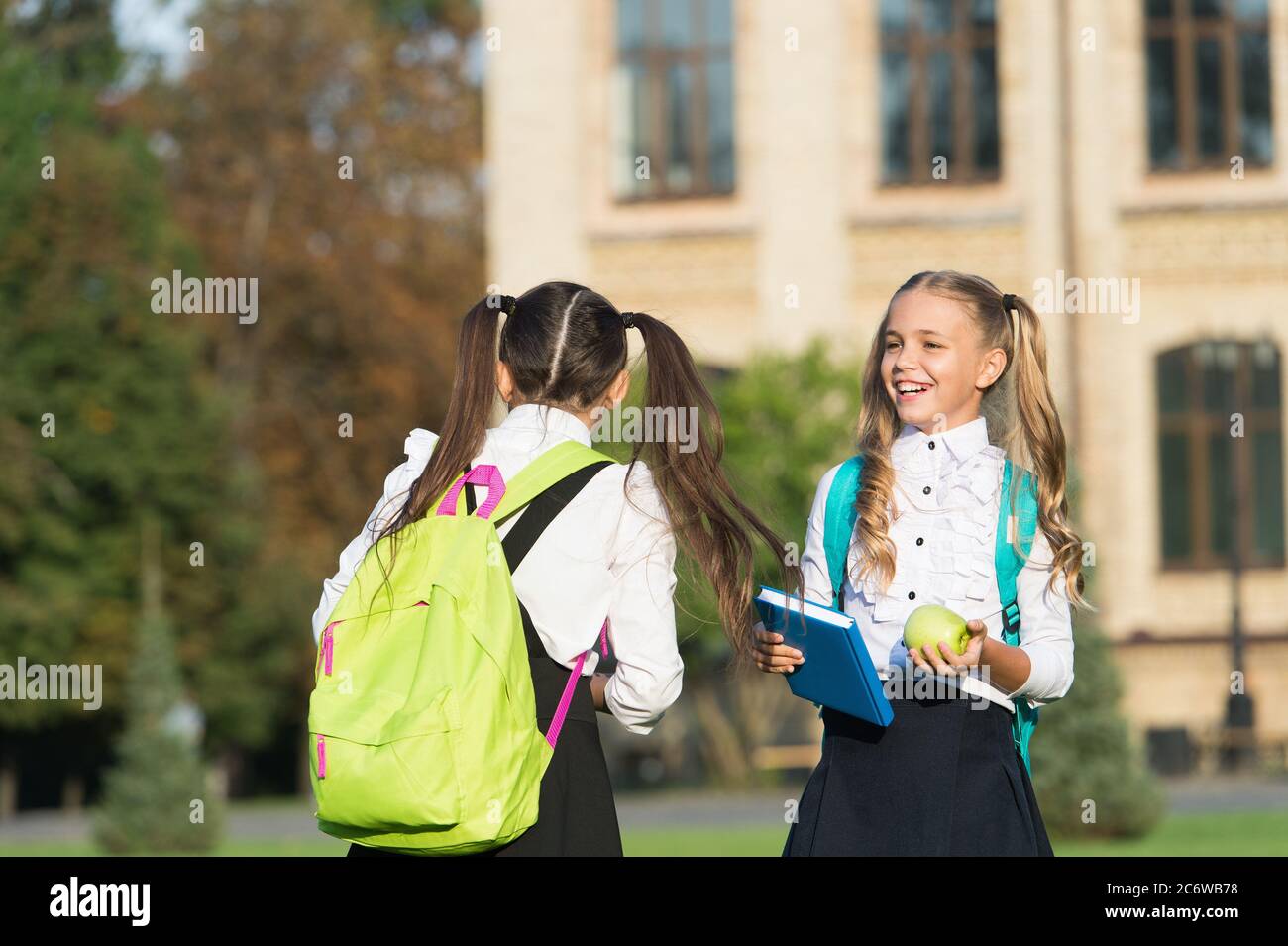 Give yourself time to recharge. Happy children enjoy break sunny ...