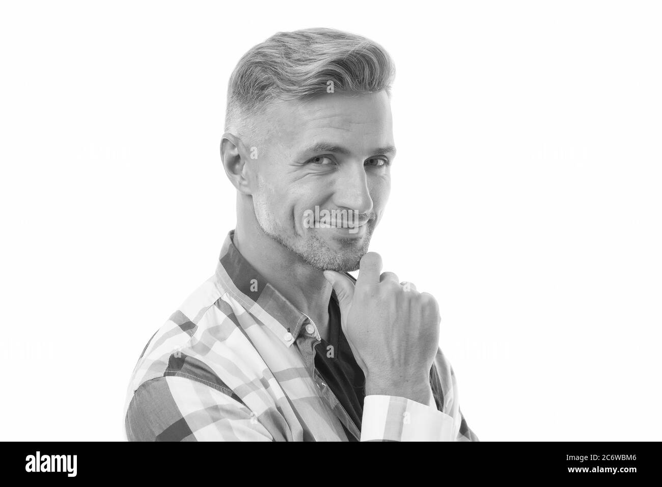 Know your worth. Male natural beauty. Man attractive well groomed ...