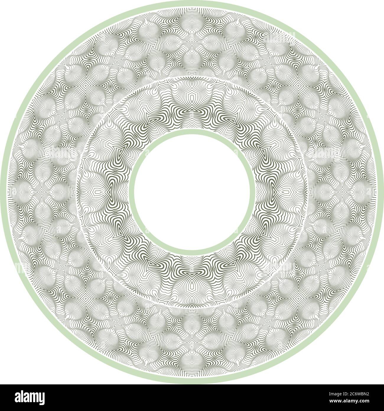 Vector abstract ornamental vintage round frame Stock Vector Image & Art ...