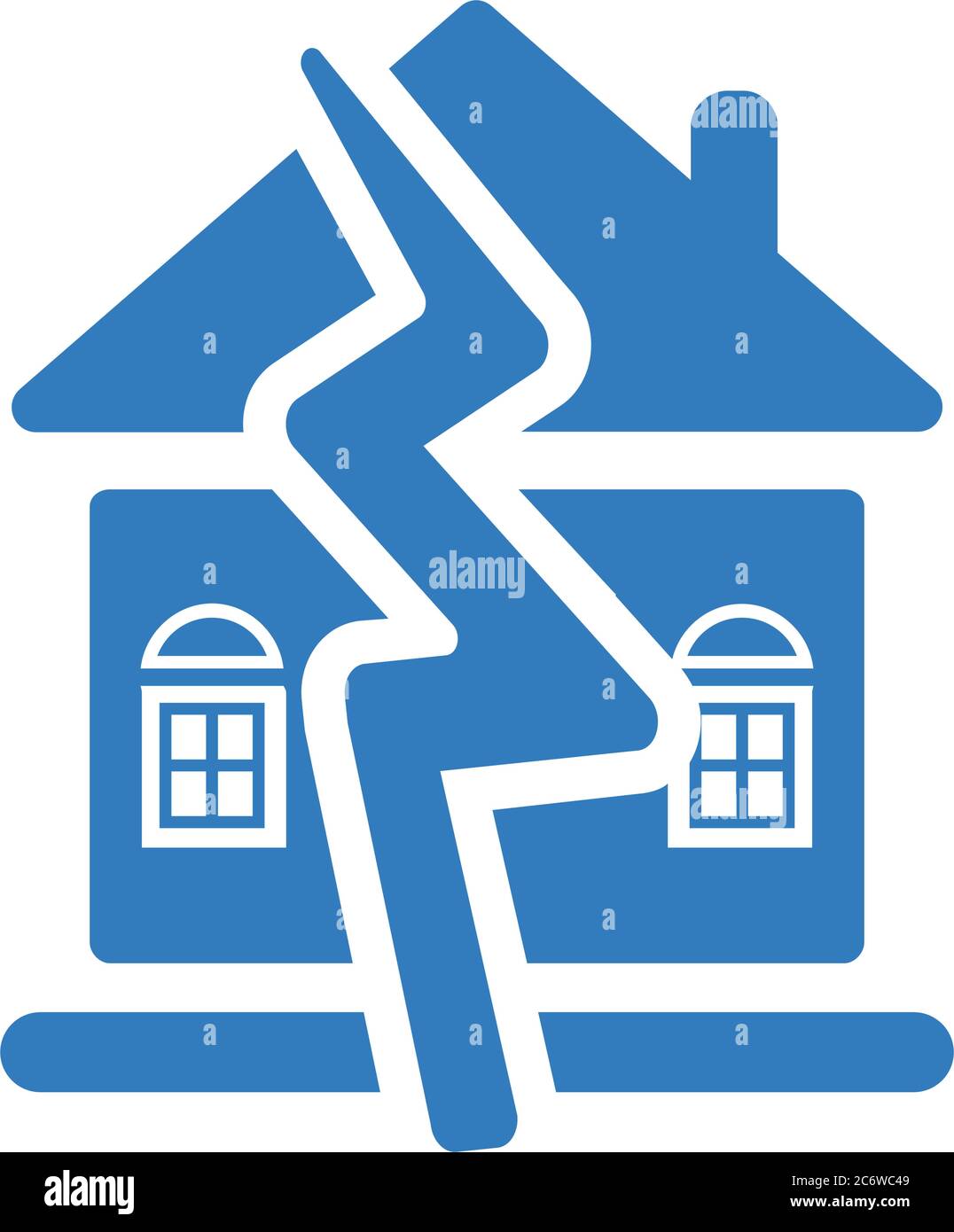 Quake fracture Stock Vector Images - Alamy