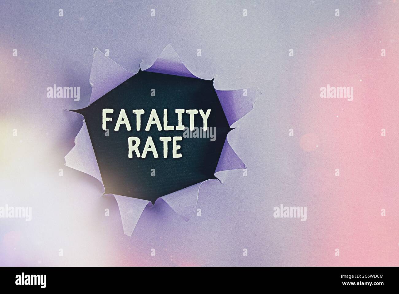 Conceptual hand writing showing Fatality Rate. Concept meaning ...