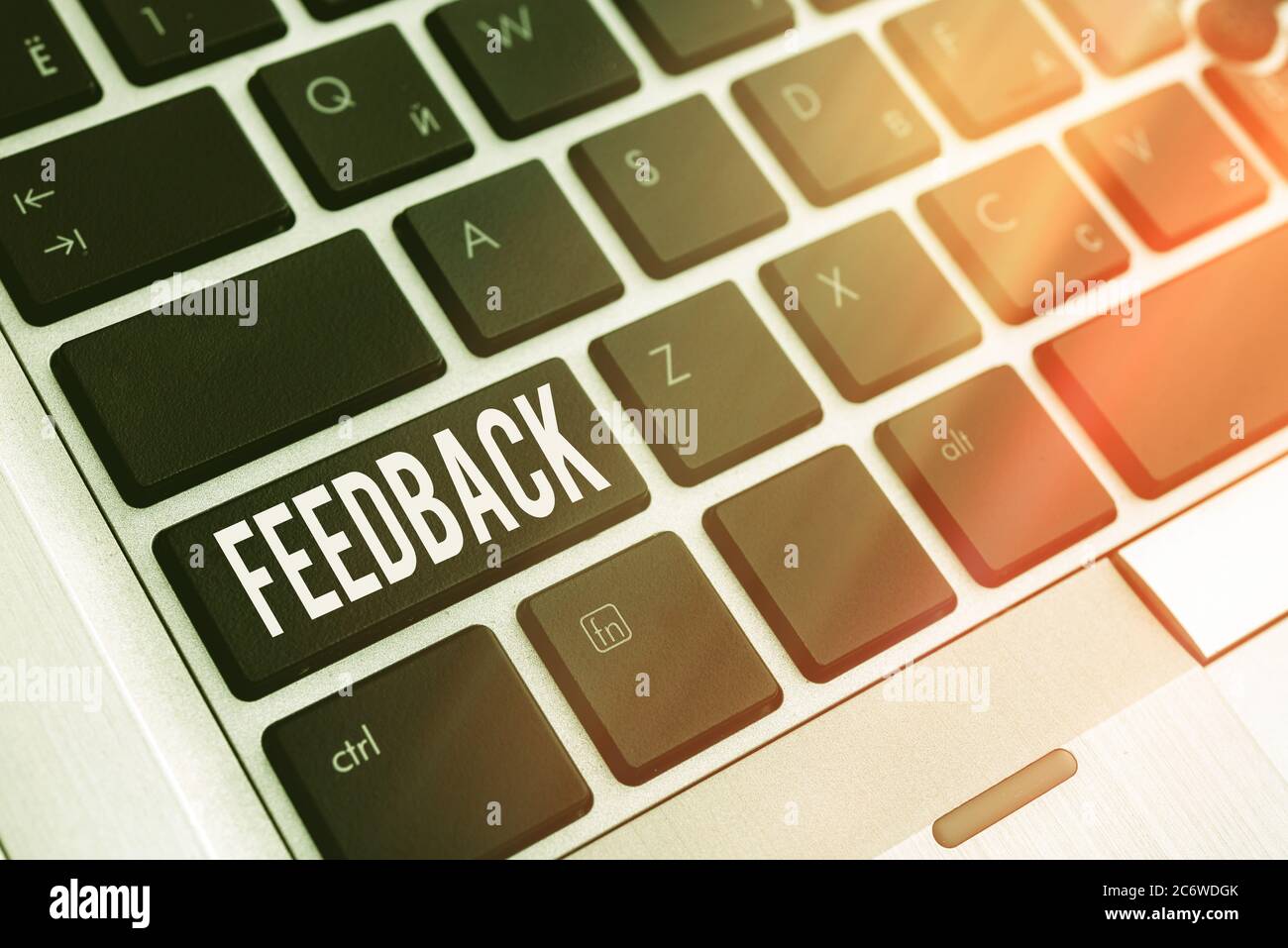 Word writing text Feedback. Business photo showcasing transmission of ...