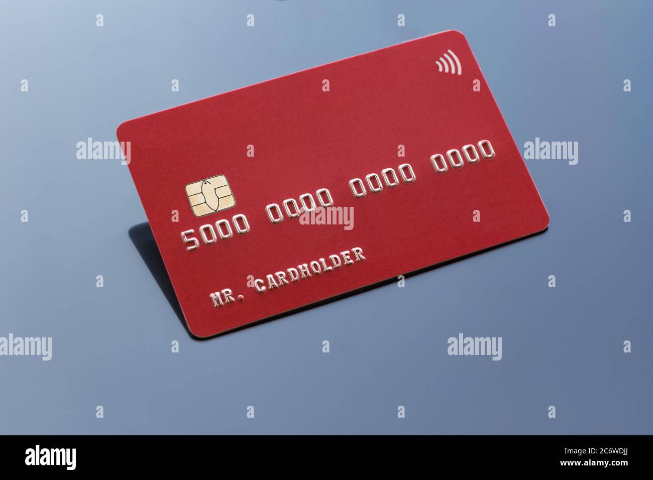 Isolated red debit card hi-res stock photography and images - Alamy