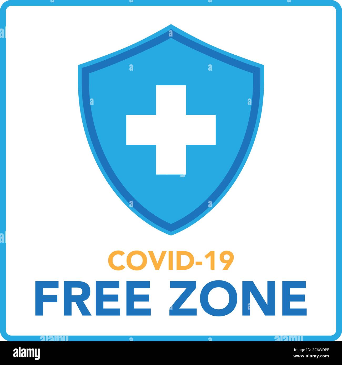 Care free zone Stock Vector Images - Alamy