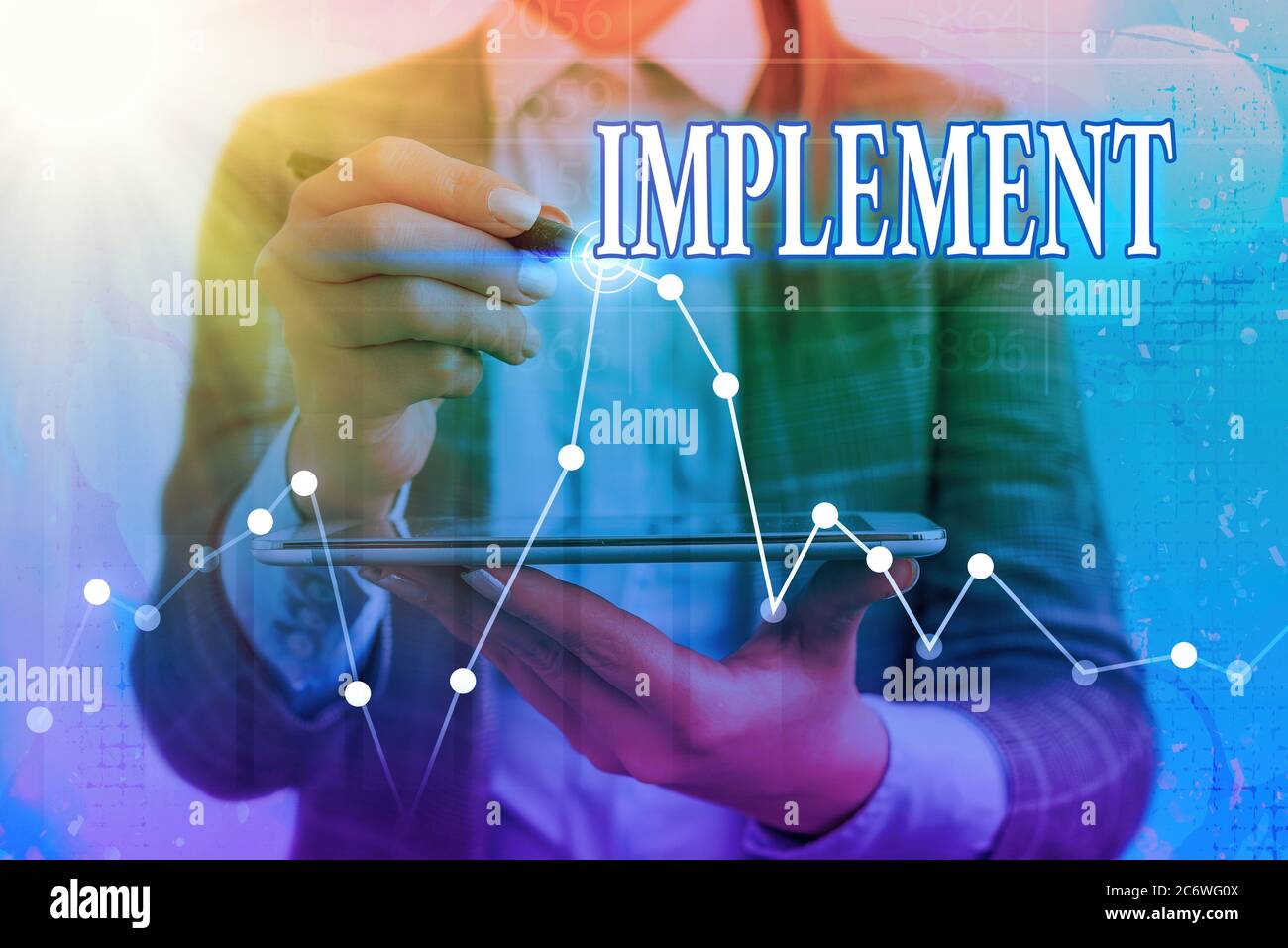 Writing note showing Implement. Business concept for give practical ...