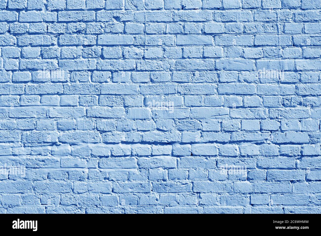 Blue brick wall. Loft interior design. Blue paint of facade Stock Photo ...