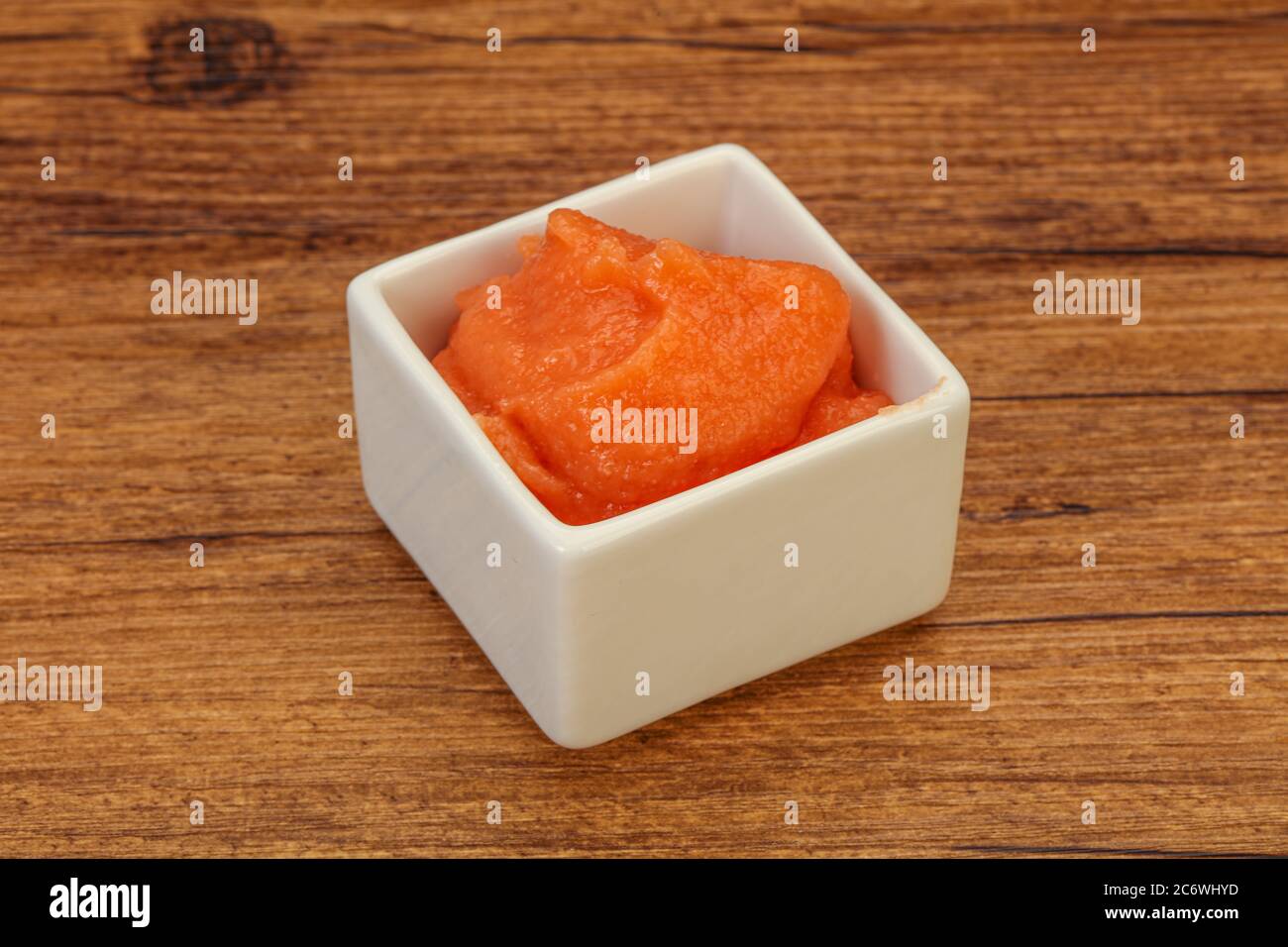 Cod fish roe snack in the bowl Stock Photo - Alamy