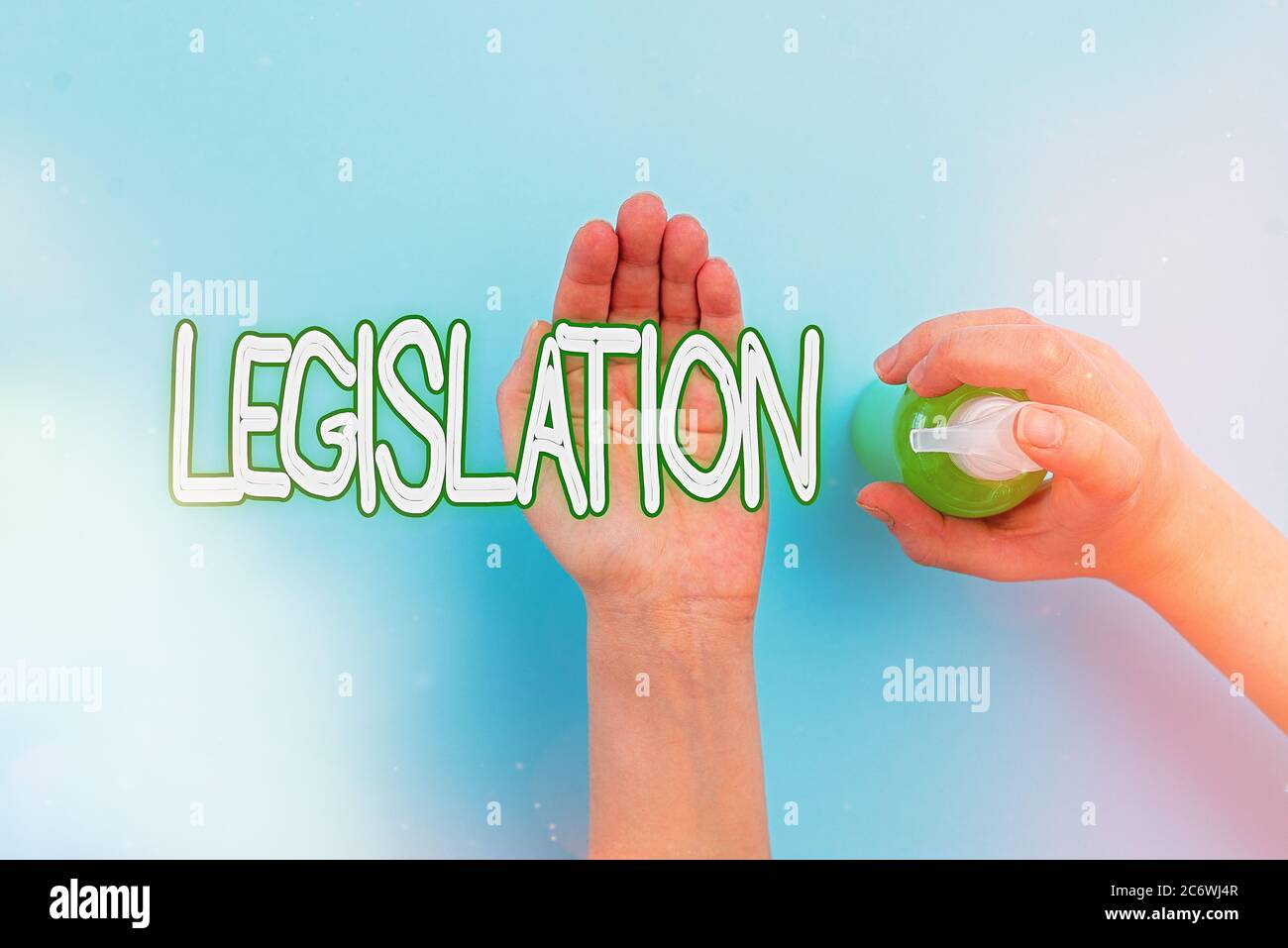 Handwriting text Legislation. Conceptual photo a law proposed by a ...