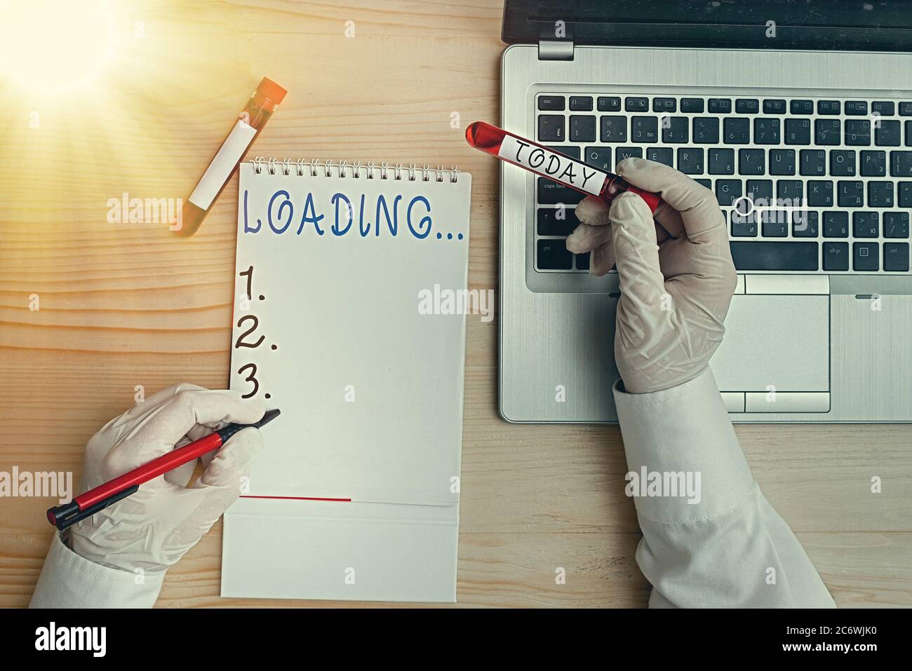 Conceptual hand writing showing Loading.... Concept meaning applying an ...