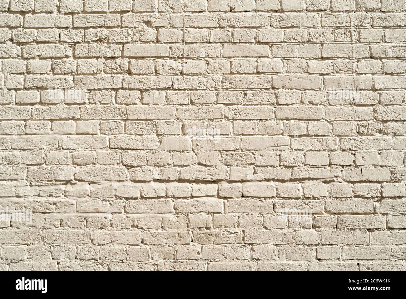 Beige brick wall. Loft interior design. Beige paint of the facade Stock ...